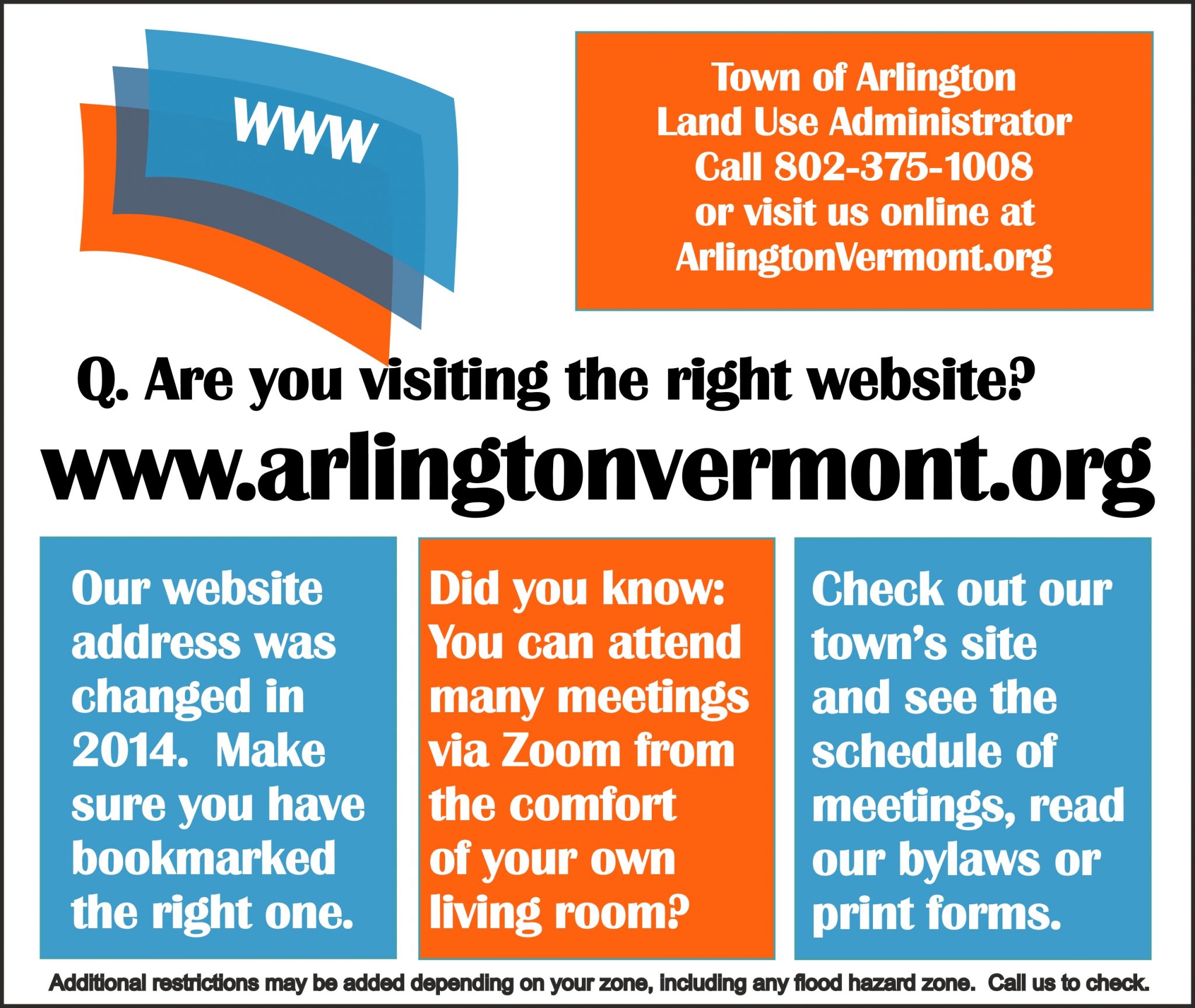 Zoning & Planning | Arlington Vermont